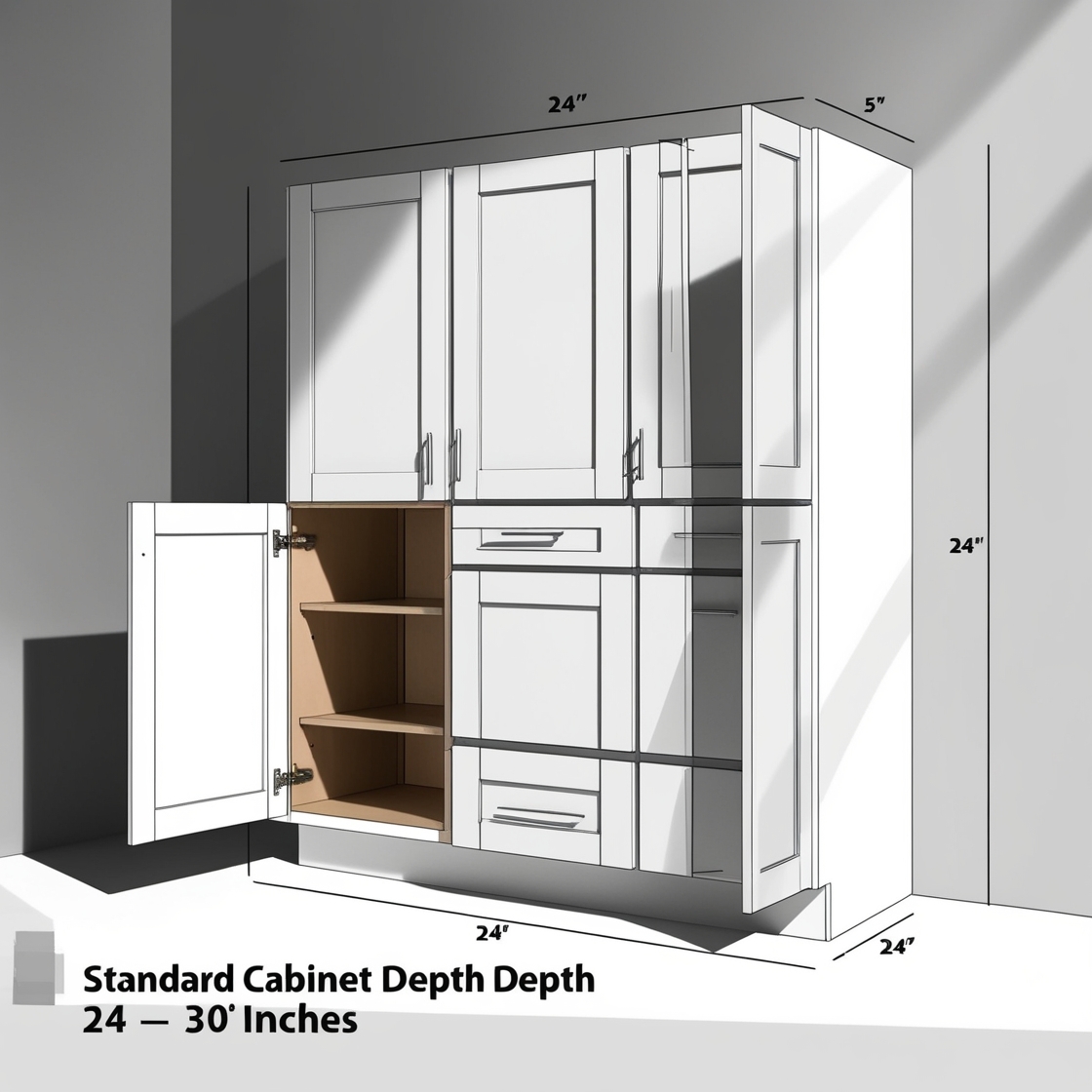 Comprehensive Guide to Standard Cabinet Depth for Kitchens